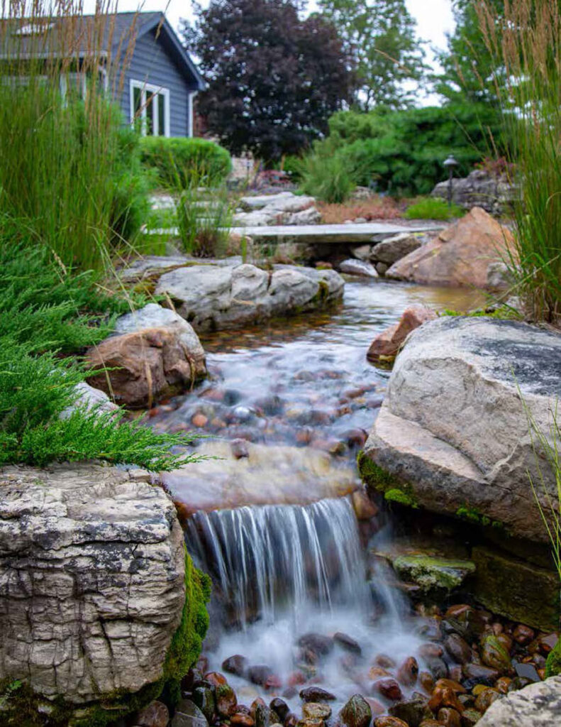 Custom Ponds & Waterfalls - Babbling Brooks, Calgary